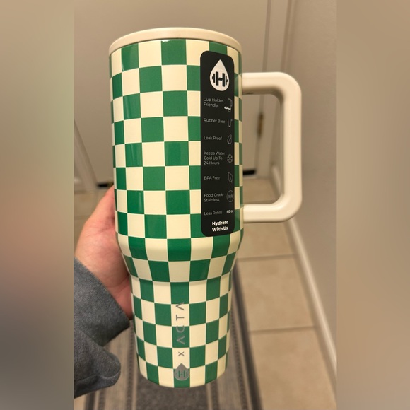 HydroJug | Dining | Hydrojug X Acta 4oz Traveler Green Checkered | Poshmark